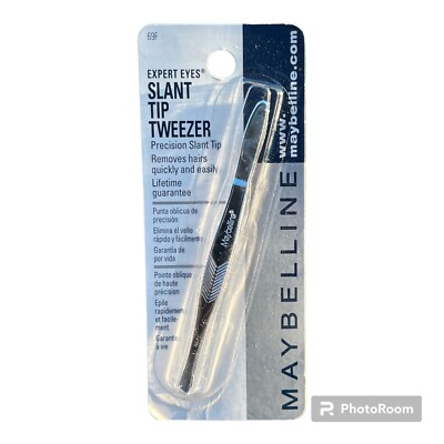 Maybelline Expert Eyes SLANT TIP TWEEZER Precision Eye Brows Hair 69F ...