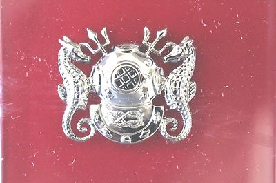 USN US NAVY NAVAL SHIP SHORE SUB MASTER DIVER FULL SIZE QUALIFICATION ...