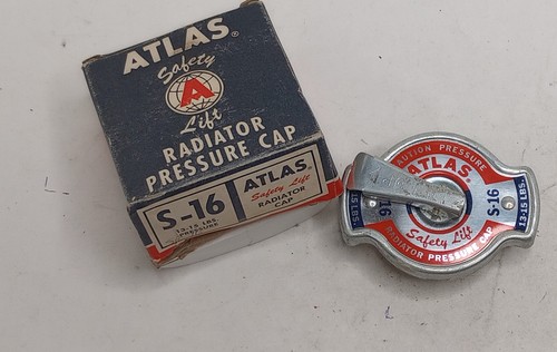 Atlas S-16 Safety Lift Radiator Pressure Cap 56-58 Packard Clipper (See ...