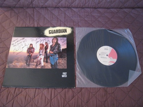 Guardian First Watch US Vinyl LP Signed Copy 7 73216-1 in 1989 Stryper ...