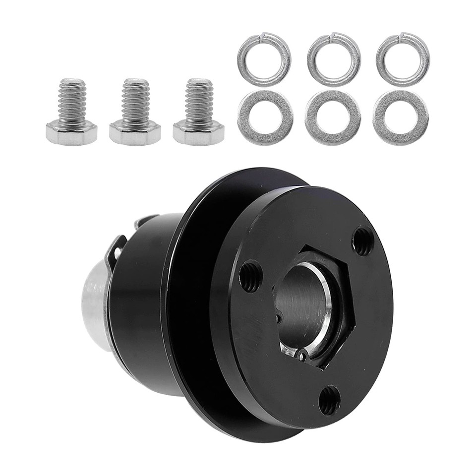 360° Steering Wheel Quick Release Disconnect Hub Kit with Bolts and ...