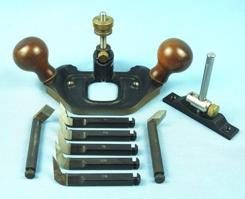 Veritas Large Router Plane, Blades, and Fence - Excellent! | eBay