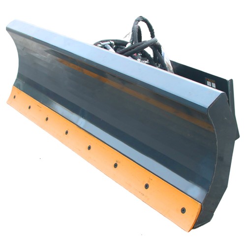 6 Way Dozer Blade Hydraulic Skid Steer Attachment 84" Wide Dirt Pusher ...