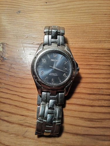 Seiko Men's Kinetic Auto Relay Watch For Parts Or Repair (As Is) | eBay