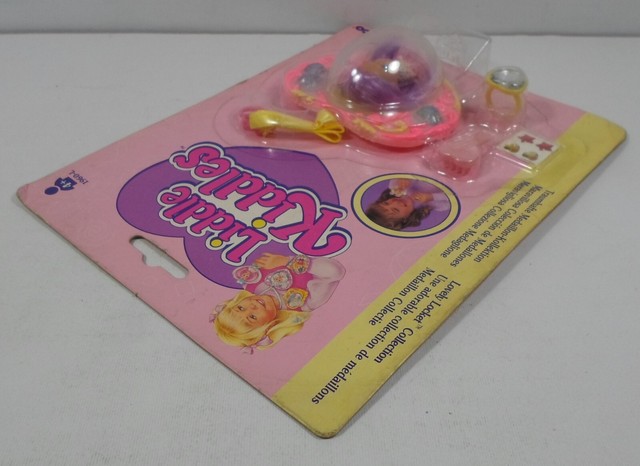 Vintage 1994 2" Liddle Kiddles Lovely Locket Tracy Tea Party Doll TYCO ...