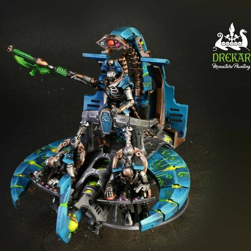 Necron Catacomb Command Barge ** COMMISSION ** painting warhammer 40K ...