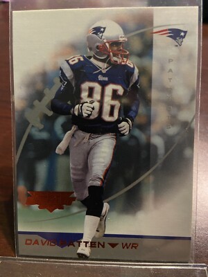 David Patten - 2002 Topps Debut #83 Red /199 - New England Patriots | eBay