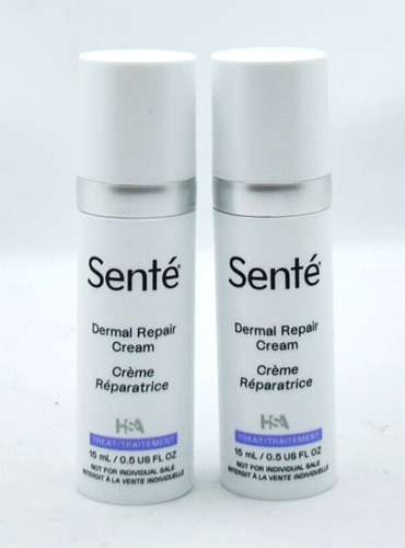 Sente Dermal Repair Cream Travel Size - 0.5 fl oz/ 15ml *No Box* [ 2 ...