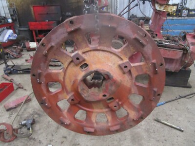 International 856 806 1256 Original Cast 12 Spoke Rear Wheel 397188R1 ...
