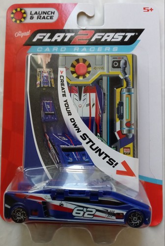 New Luki Lab The Original Flat2Fast Card Racers BLUE #62 | eBay