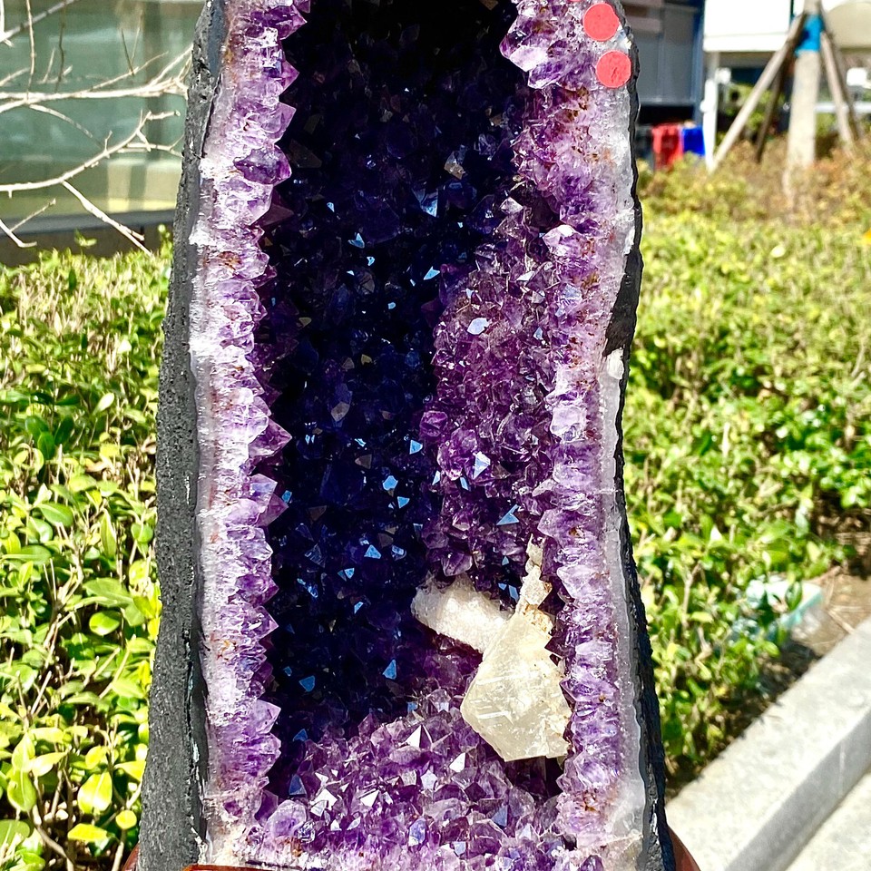 43.56LB Natural Brazilian Amethyst Crystal Cave Stone Cluster Quartz ...