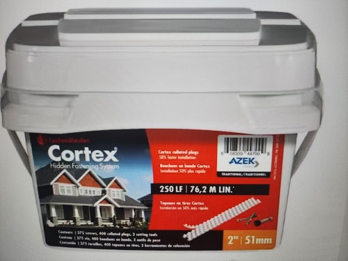 FastenMaster Collated Hidden Fastening System for AZEK- 2' Screws/Plugs ...