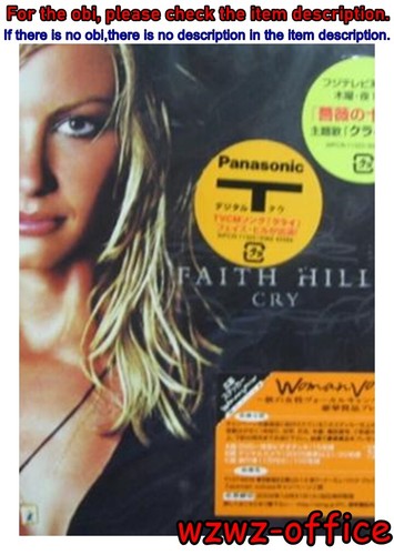 Faith Hill / CRY CD Warner Music Japan 4943674036608| eBay