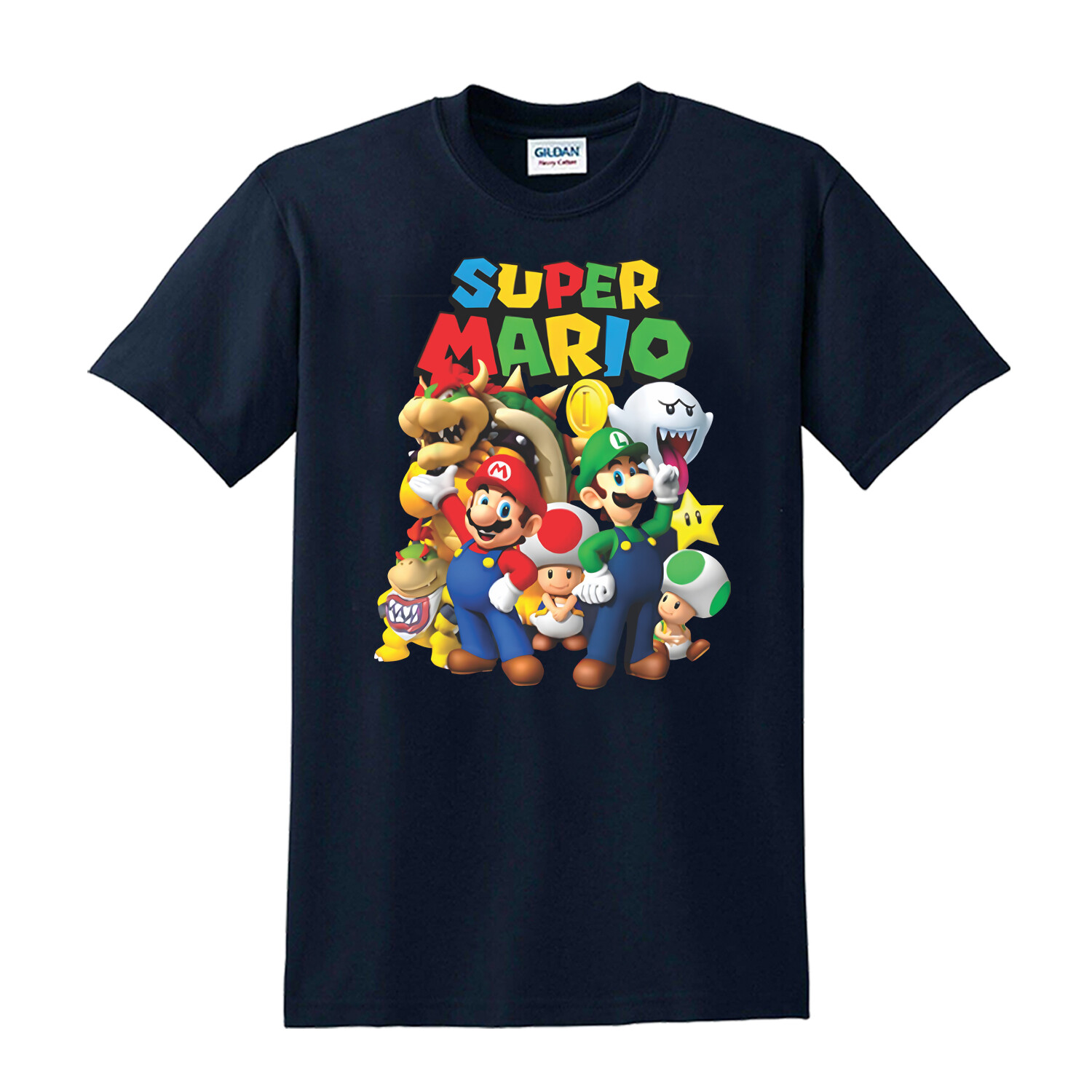 Super Mario Kids T-Shirts Boys Girls Unisex Mario Super T Shirt Top ...