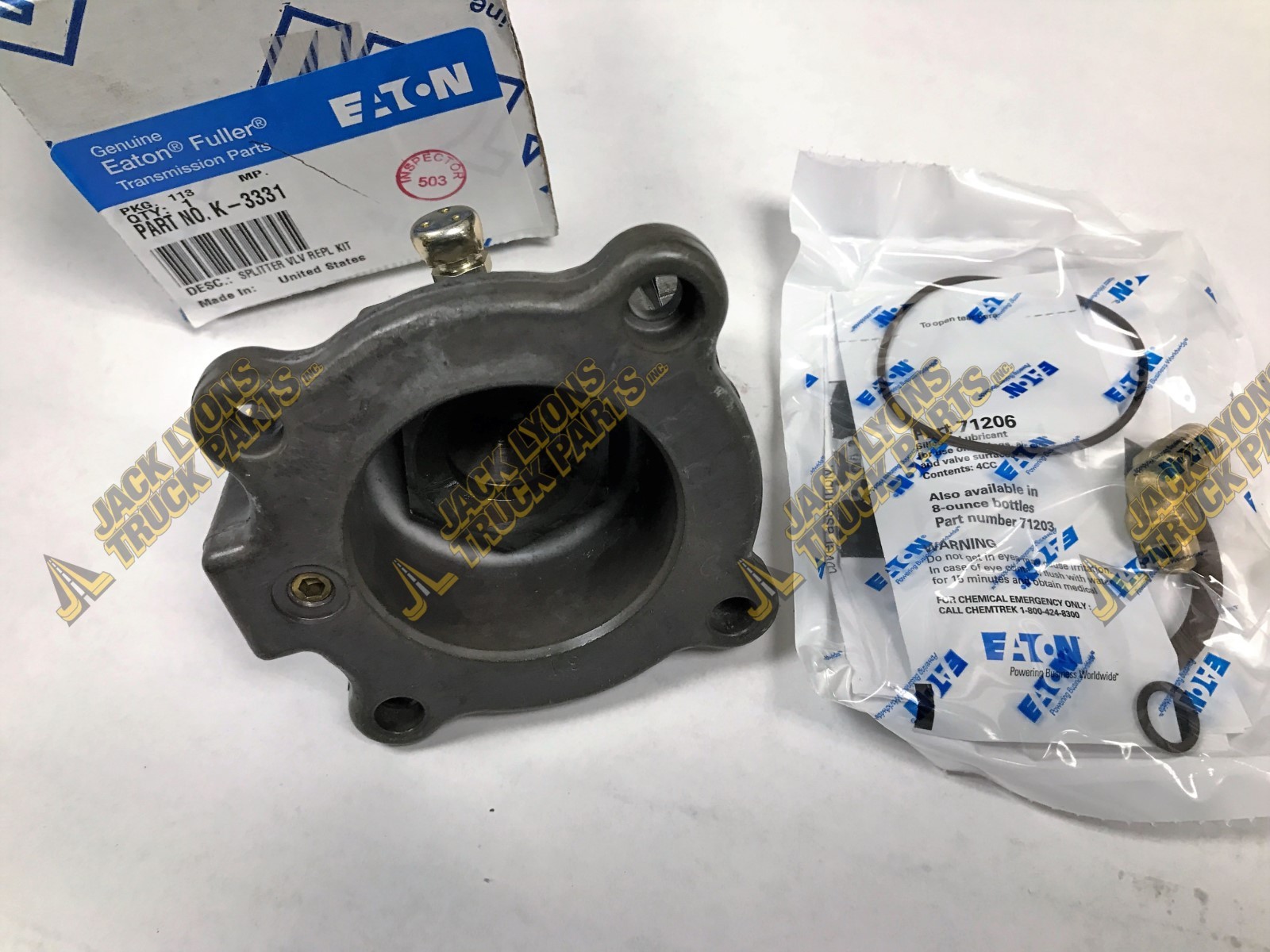 K3331 New Genuine Eaton Fuller SPLITTER VALVE REPL KIT