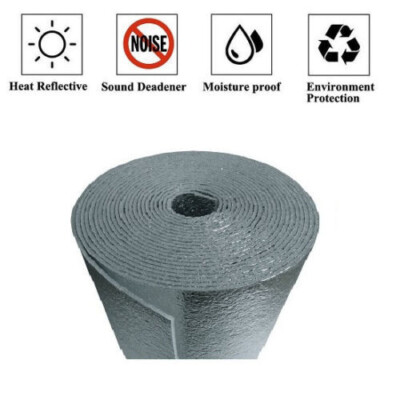 2X5FT Thermal Reflective Mat Sound Deadener Car/Truck/RV Heat Noise ...