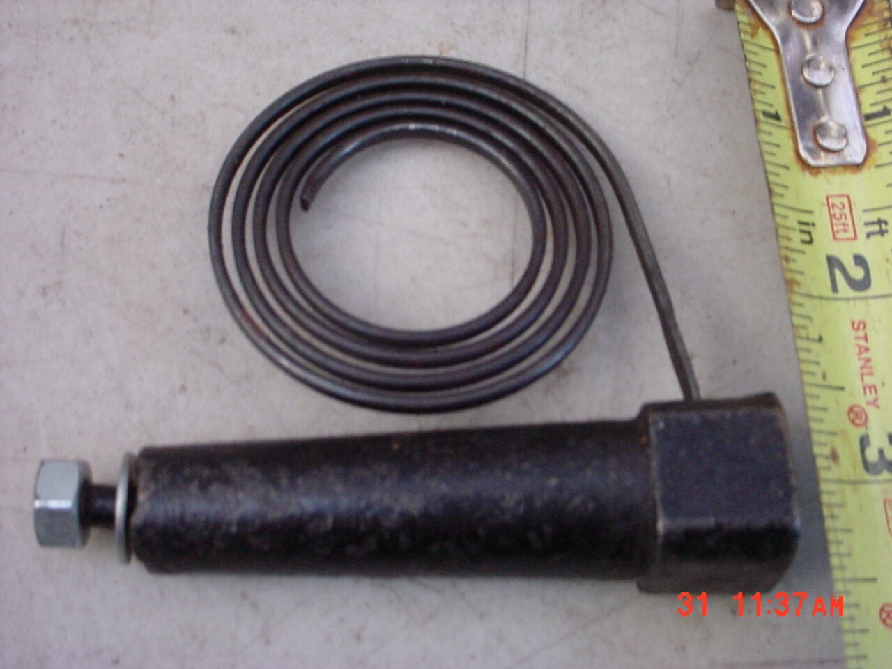 Vintage Unknown MANTLE CLOCK COIL STRIKE GONG | eBay