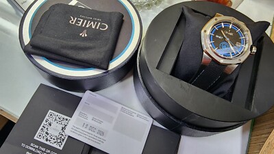 Cimier Qnet Manchester City Automatic Steel Limited Mens Watch Box ...