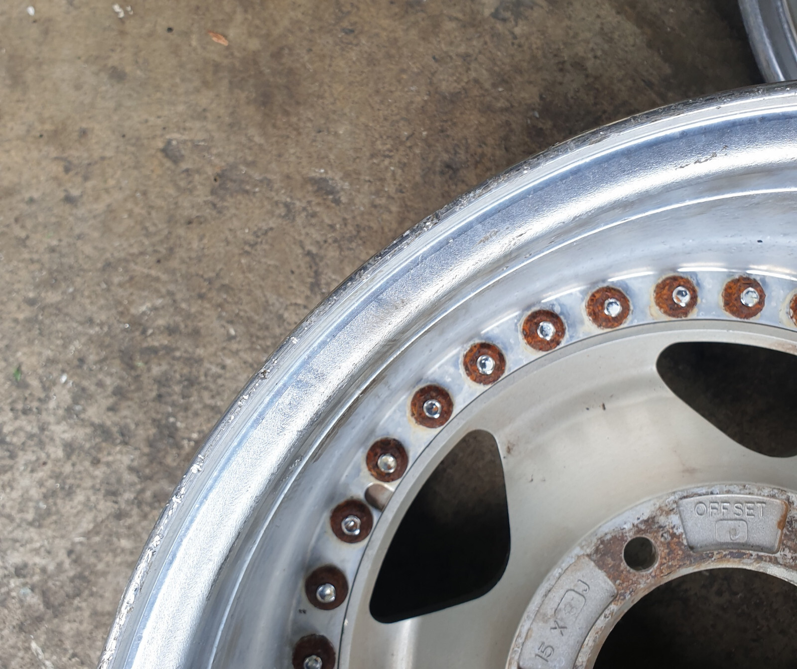 JDM 15" Bridgestone BERG S111 rims wheels for land cruiser LJ78 lc90 ...