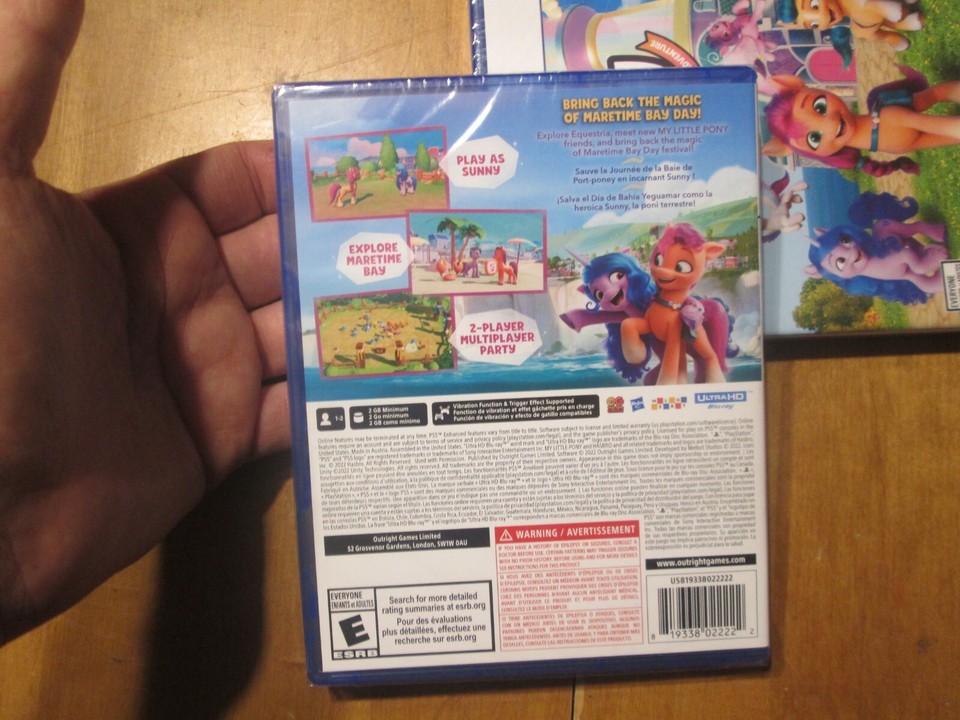 My Little Pony: A Maretime Bay Adventure PS5 PLAYSTATION 5 SONY NEW US ...