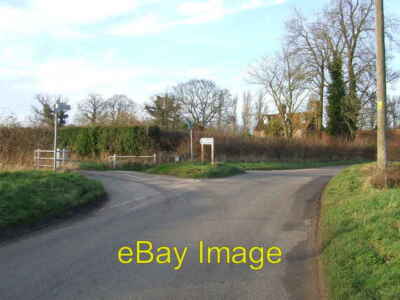 Photo 6x4 To St.Andrews church Bradenham/TF9208 Road junction to St ...