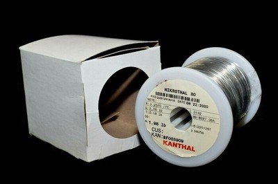 Kanthal Nikrothal 80 Resistance Wire 27 AWG / 1.98 lb [Ref B] | eBay