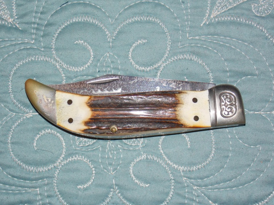 Schrade Stag Handle 1980 NKCA Museum Founders Knife | eBay