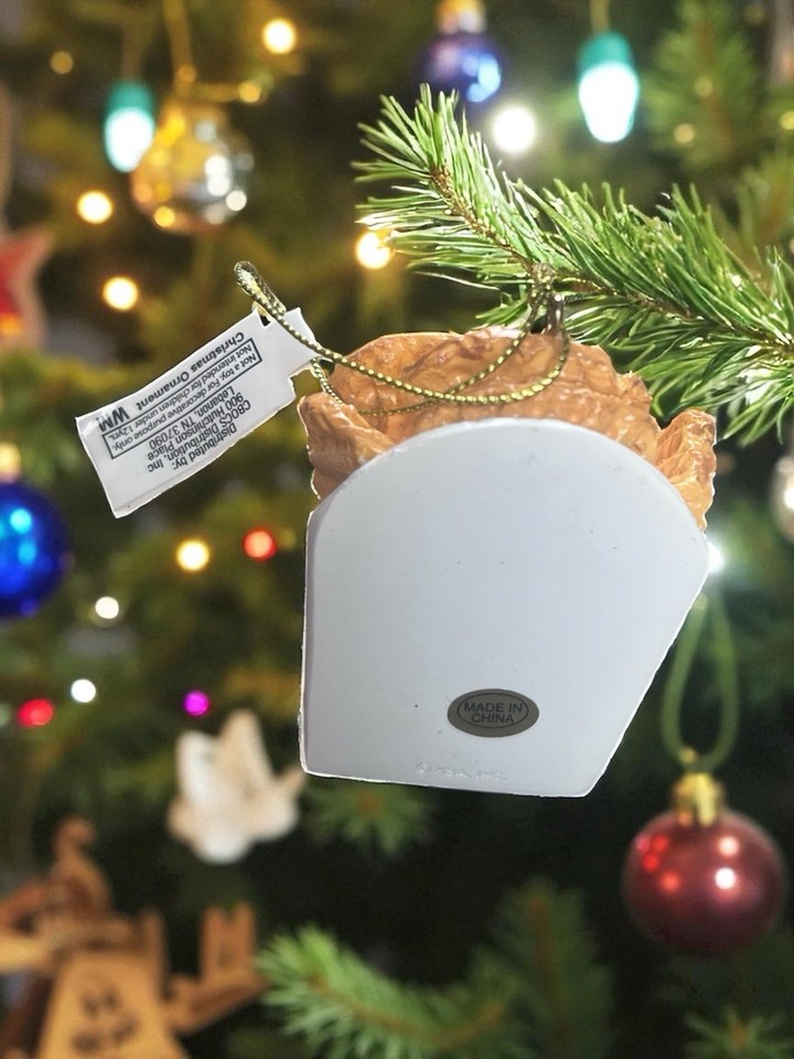 Cracker Barrel Kurt Adler Fillet-Of-Chicken Waffle Fries Ornament Resin ...