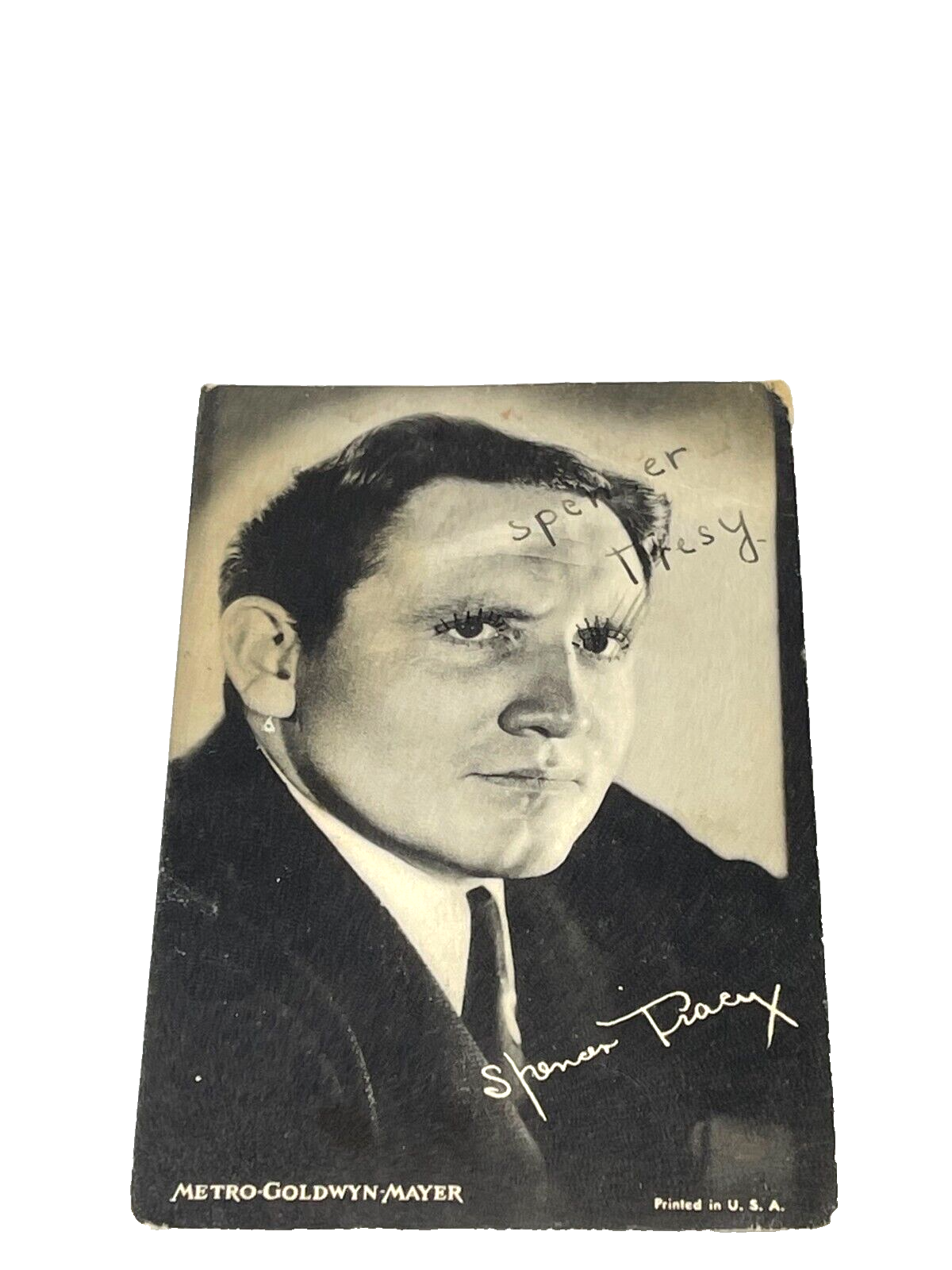 Vintage-'Spencer Tracy' Metro Goldwin Mayer Actor, PostCard(#111) | eBay
