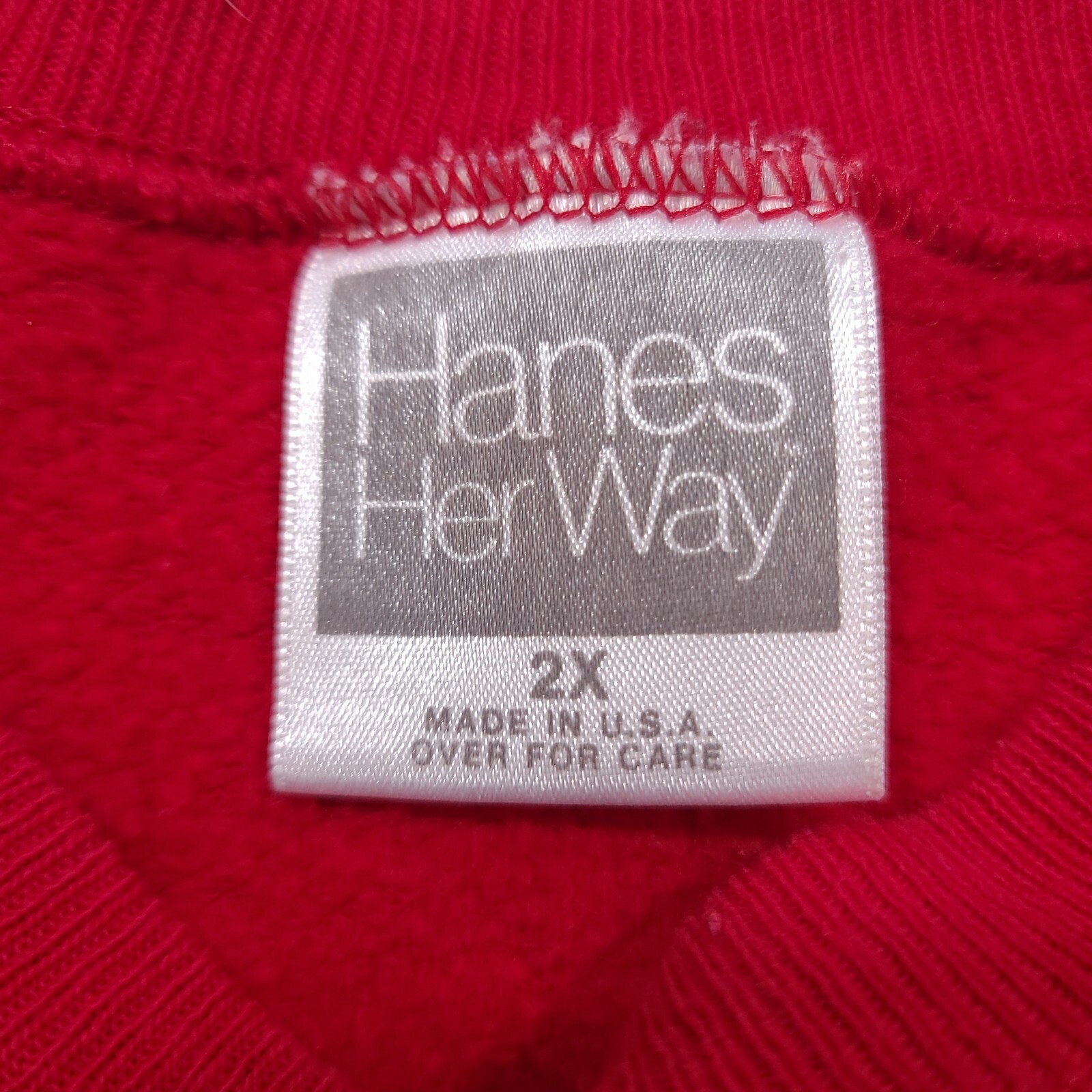 Vtg 90s Hanes Her Way 2X Vintage Crewneck Sweatshirt … - Gem