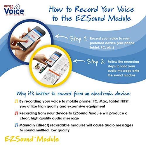 EZSound Module - Push Button Activated - Easy to Record - 120 Seconds ...