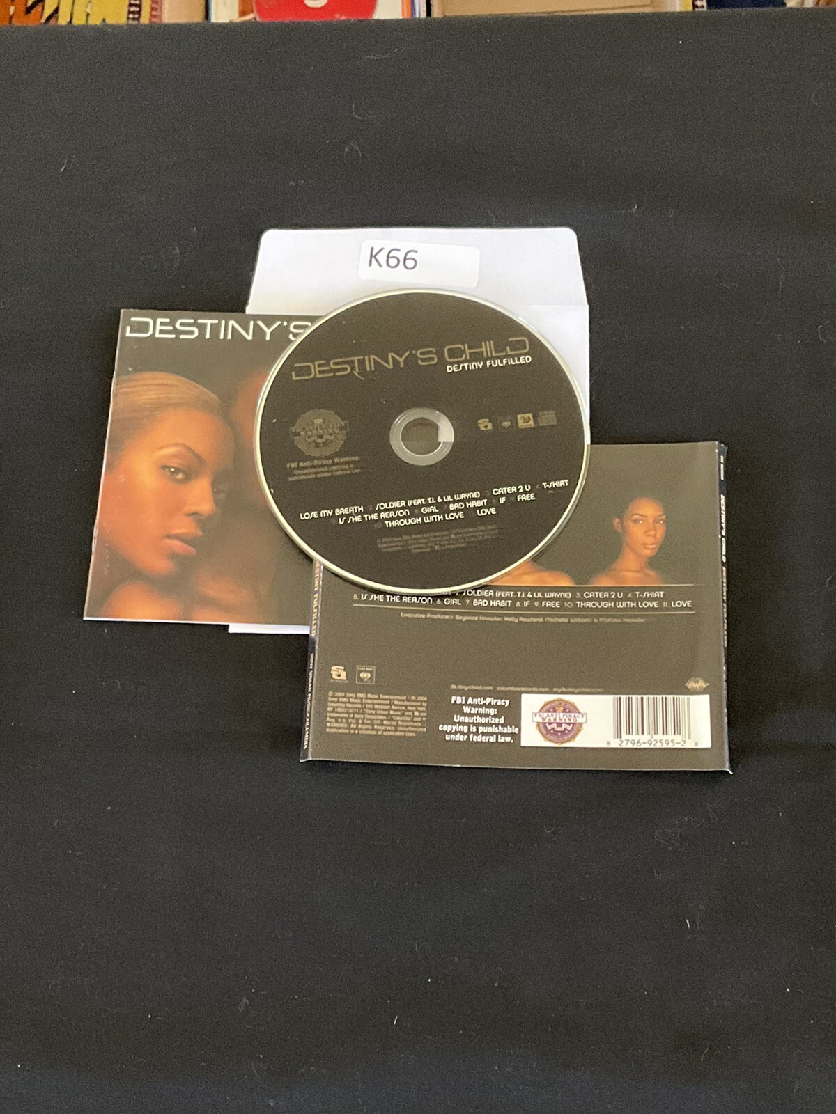 Destiny Fulfilled by Destiny's Child (CD, Nov-2004, Columbia (USA)) NO ...