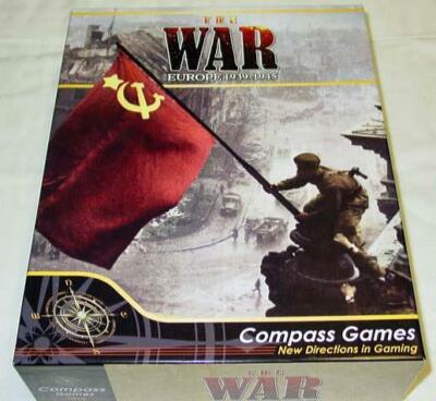 Compass Games: The War - WWII Europe 1939 - 1945 Box Game (UNPUNCHED ...