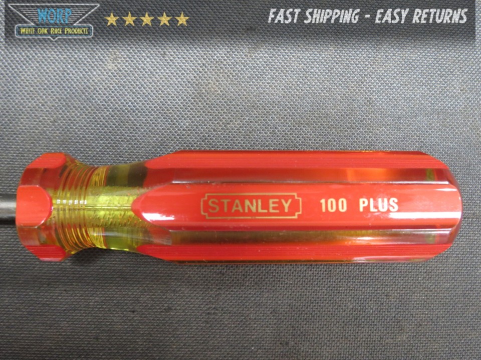 STANLEY 100 PLUS T40 TORX SCREW DRIVER ACETATE HANDLE MADE IN ENGLAND ...