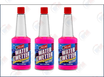 RED LINE WATER WETTER COOLANT ADDITIVE - (3) 12OZ. BOTTLE | eBay