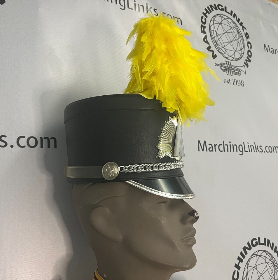 Lot of 50, 9" Yellow Marching Band Millennium Shako Plumes | eBay