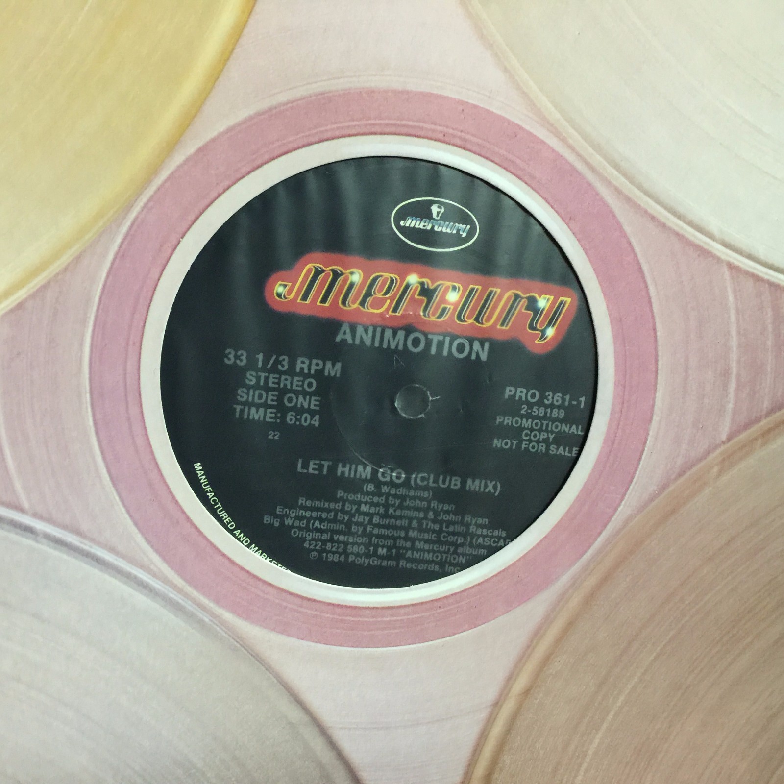 ANIMOTION LET HIM GO 12" DJ COPY | eBay