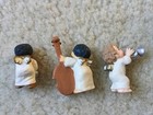 Holiday harmony hallmark merry miniatures 3 pc set angel jazz band 1997 ...