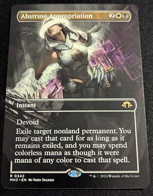 MTG - Abstruse Appropriation BORDERLESS - Modern Horizons 3 - Pack ...