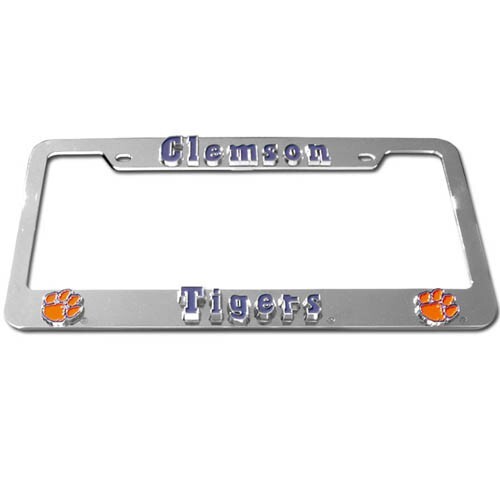 Clemson Tigers Deluxe Tag Frame | eBay