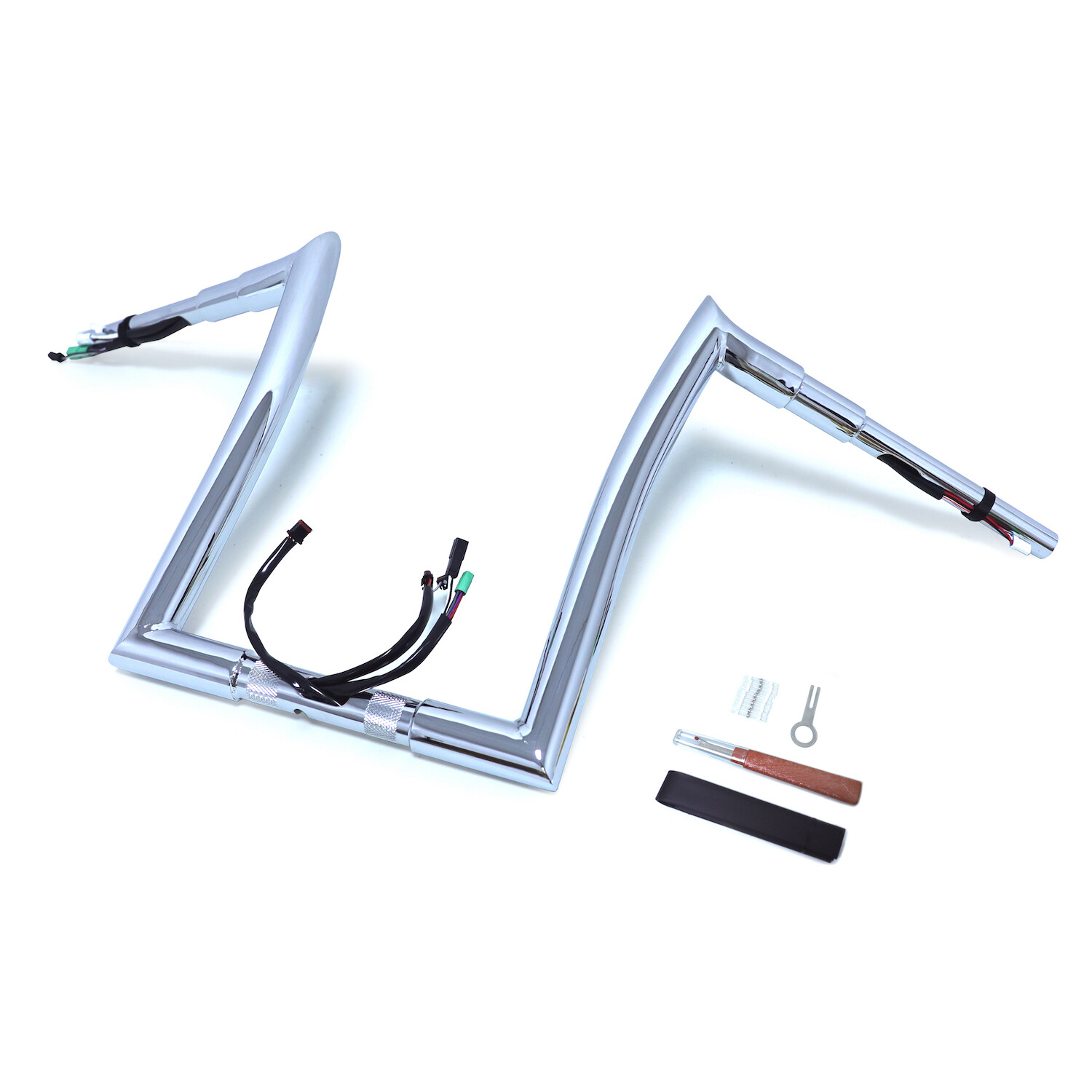 Chrome 16" Prewired Handlebar 1.5" 32mm For 2015 Road Glide (Spike ...