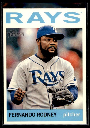 2013 Topps Heritage Fernando Rodney #183a Tampa Bay Rays | eBay