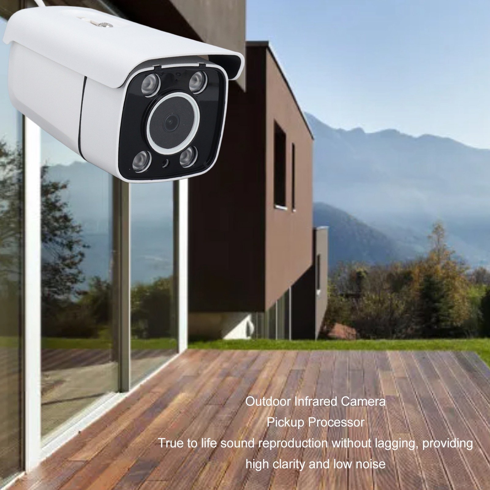 1080P HD Outdoor Infrared Camera Night Vision Home Security Camera For ...