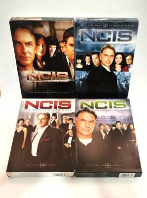 NCIS Complete First Second Third & Fourth Seasons 1-4 DVD Mark Harmon ...
