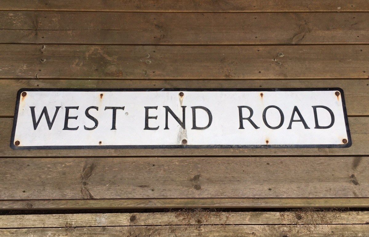 West End Street Signs Not To Sound Stupid, But What's The West End