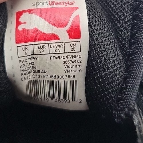 WOMENS PUMA SPEED CAT SHOES SZ 8.5