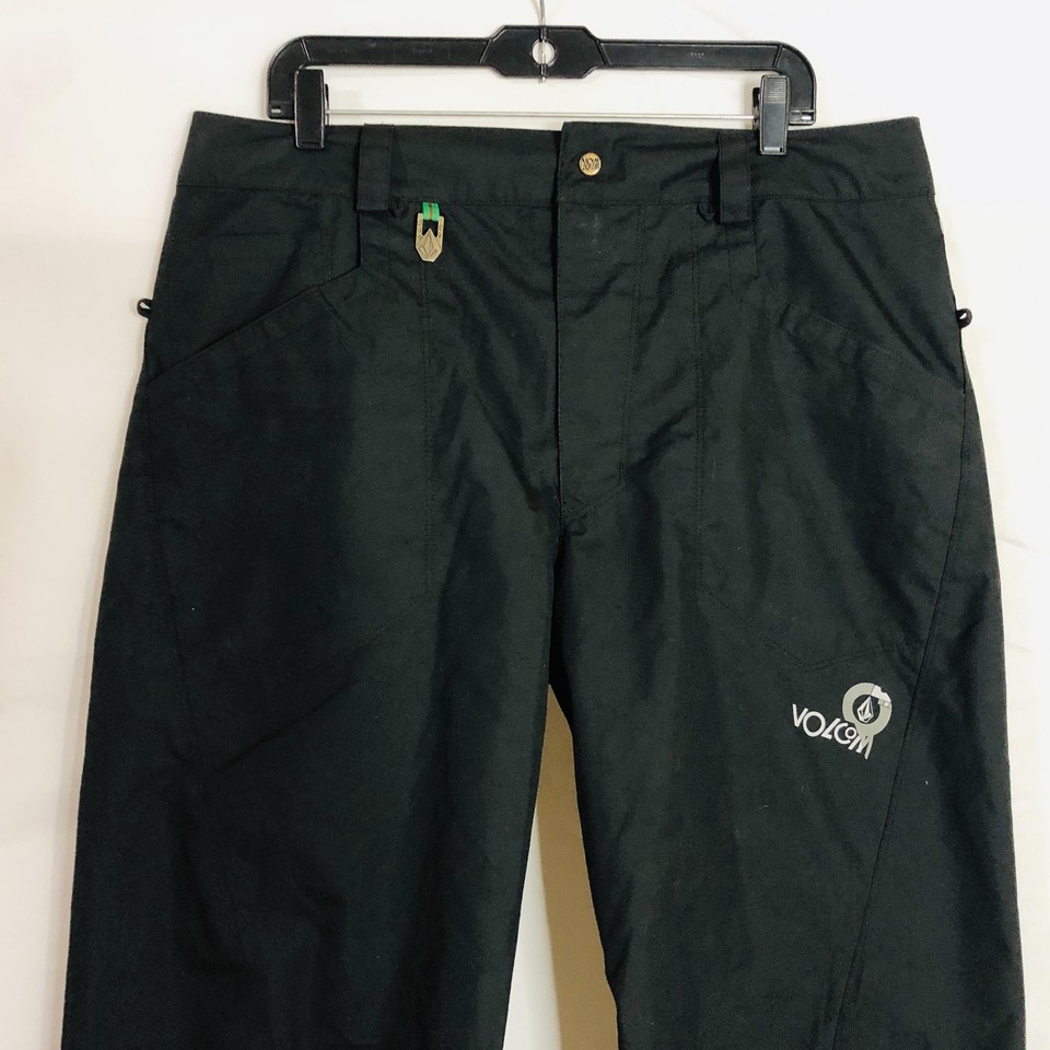 Volcom Snow Pants Mens Large Black Transition V Line Science Skiing ...