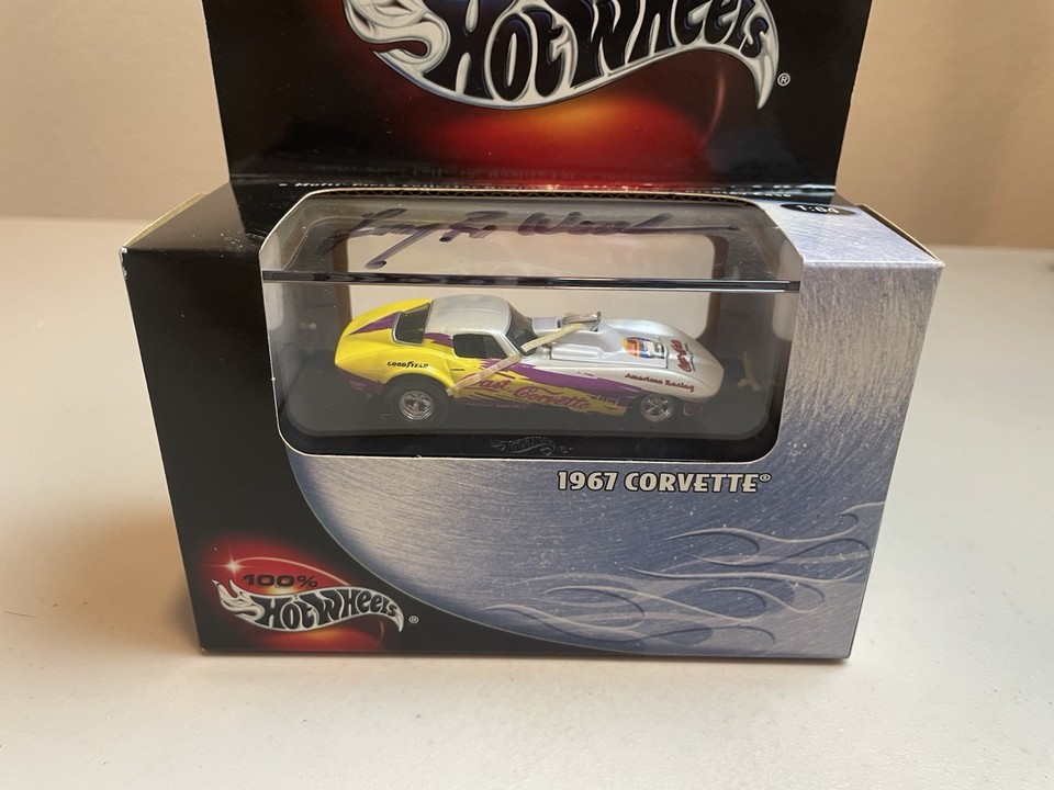 100% Hot Wheels Limited Edition 1967 Chevy Coast Corvette - LARRY WOOD ...