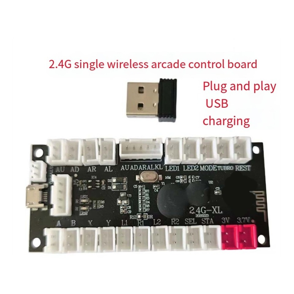 2.4G Zero Delay Joystick Encoder Game Controller Board Diy Kit1444 ...