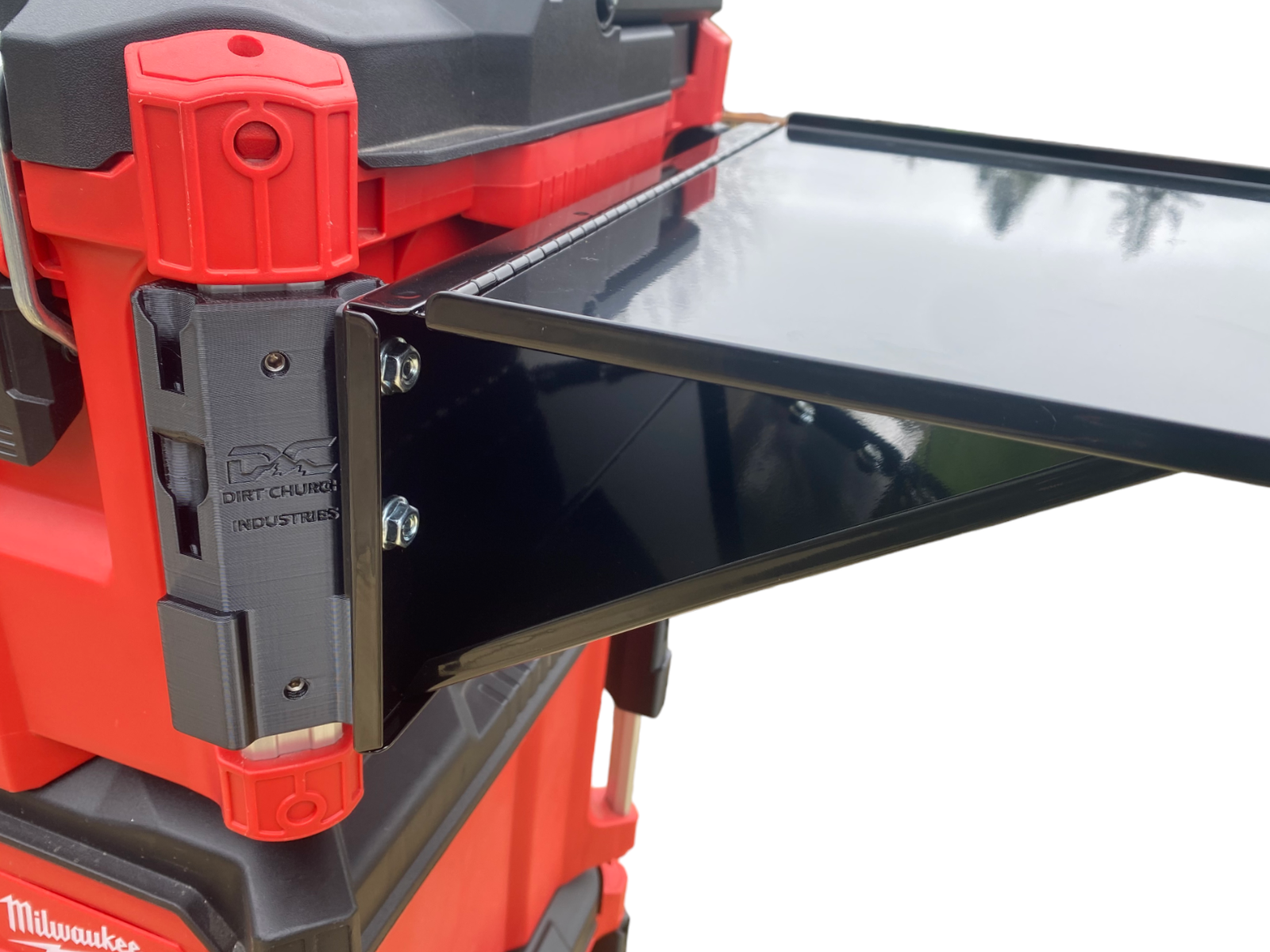 Milwaukee Packout, Folding / Detachable Steel Table, Rail Caps Included ...